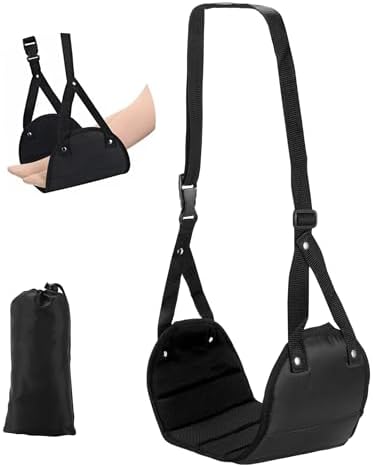 Airplane Foot Rest Plane Travel Essentials Foot Hammock for Flight,Long ...