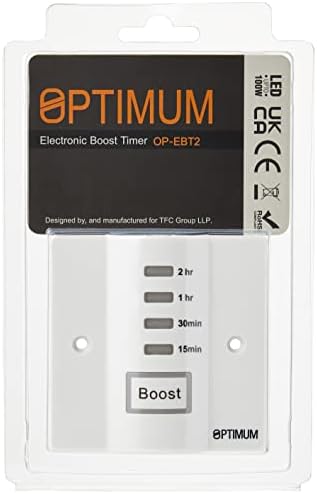 Optimum 2 Hour Electronic Boost Timer, White, One Size - Optimum 2 Hour ...