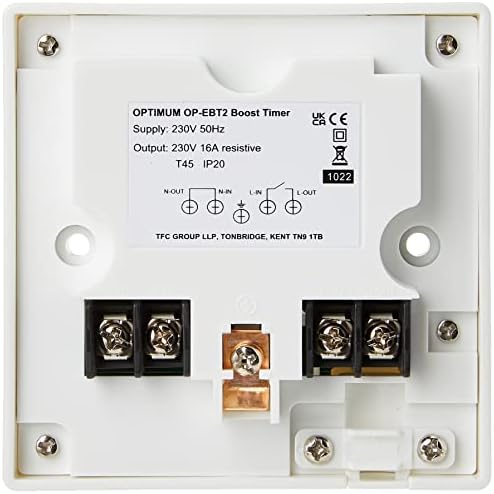 Optimum 2 Hour Electronic Boost Timer, White, One Size - Optimum 2 Hour Electronic Boost Timer ...