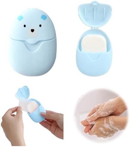 Travel Soap Sheets Portable Soap Flakes Box Backpacking Essentials ...