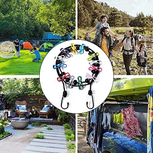 LELUSH Retractable Portable Washing Line, Elastic Clothesline Travel ...